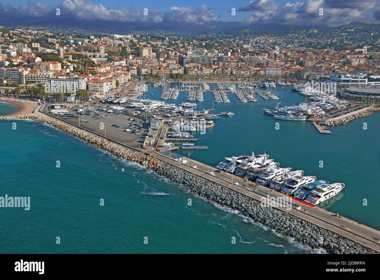 Cannes france aerial hi-res stock photography and images - Alamy