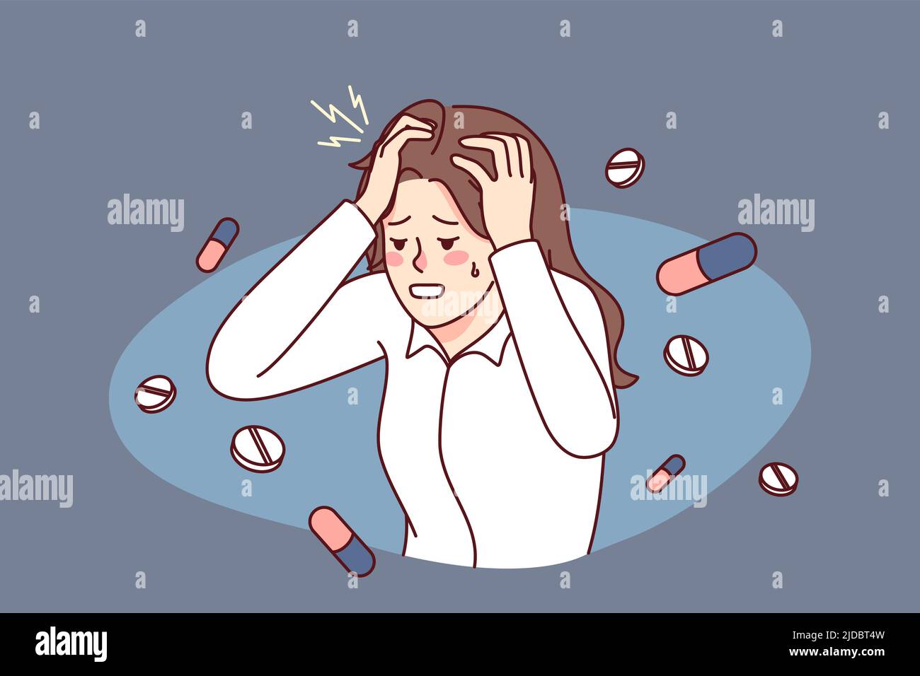 Relieve suffering Stock Vector Images - Alamy
