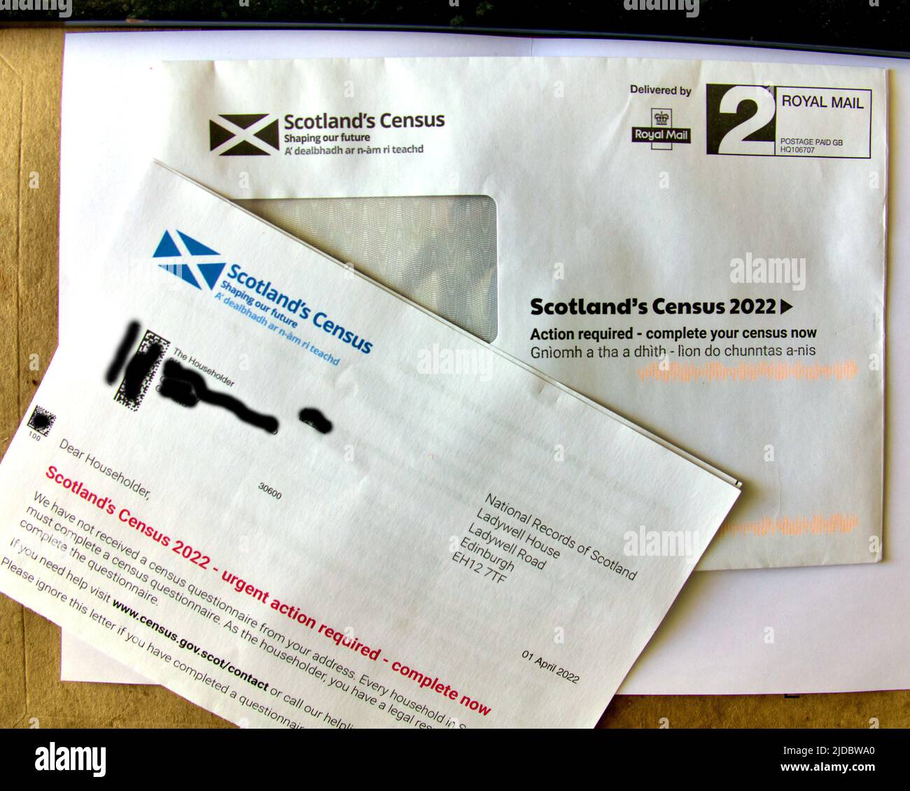 Scottish census 2022 hi-res stock photography and images - Alamy