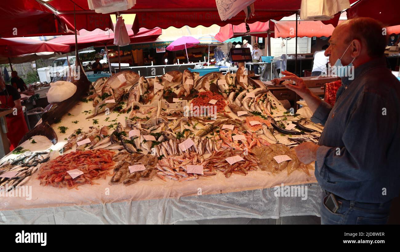 Fish market. Sicily Stock Photo - Alamy