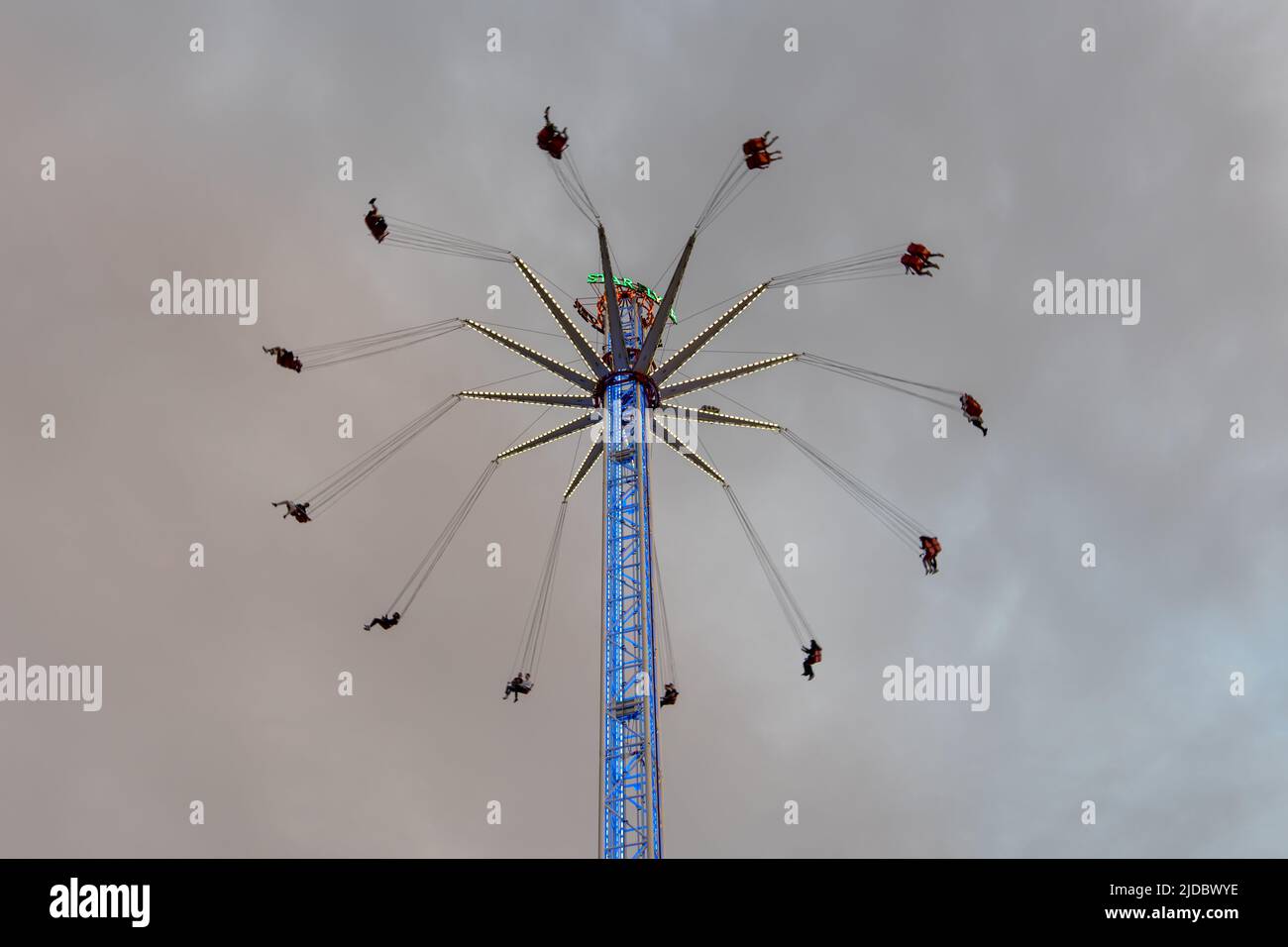 High above the fairground hi-res stock photography and images - Alamy