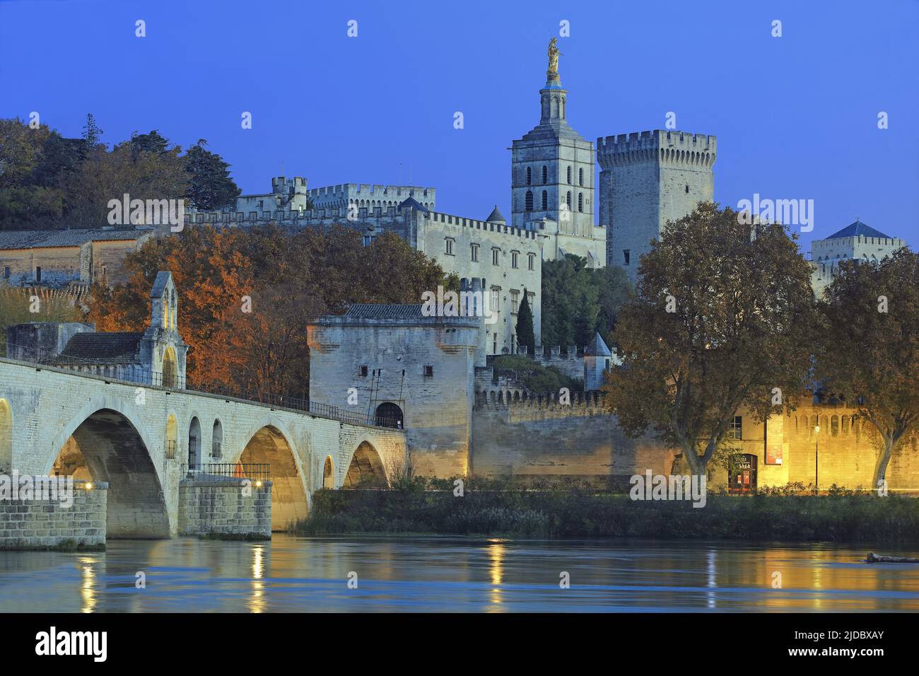 France, Vaucluse Avignon historic city classified as UNESCO World ...