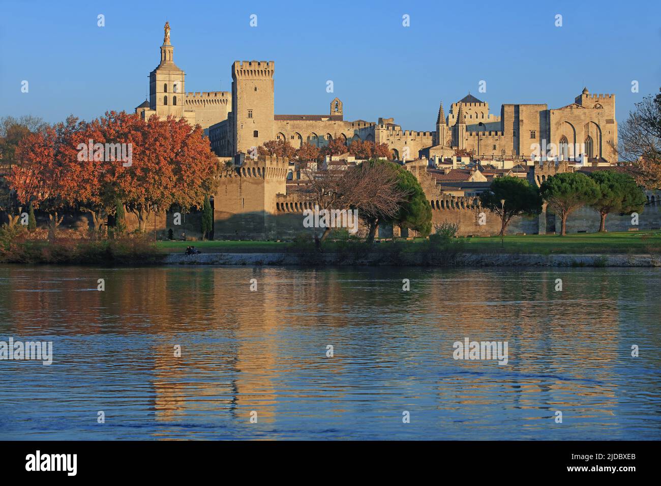 France, Vaucluse Avignon historic city classified as UNESCO World ...