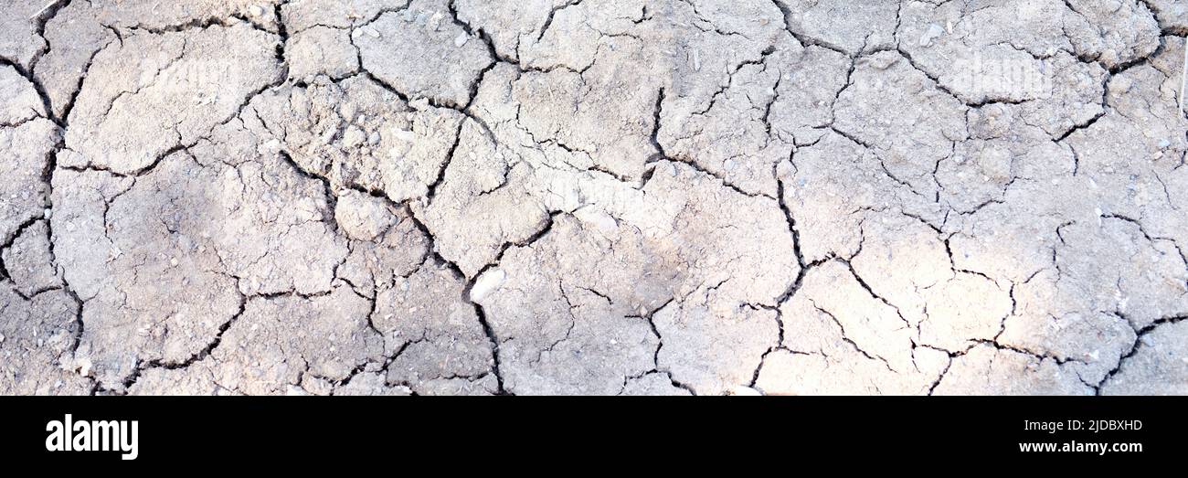 Cracked dry earth, close-up of soil erosion Stock Photo - Alamy