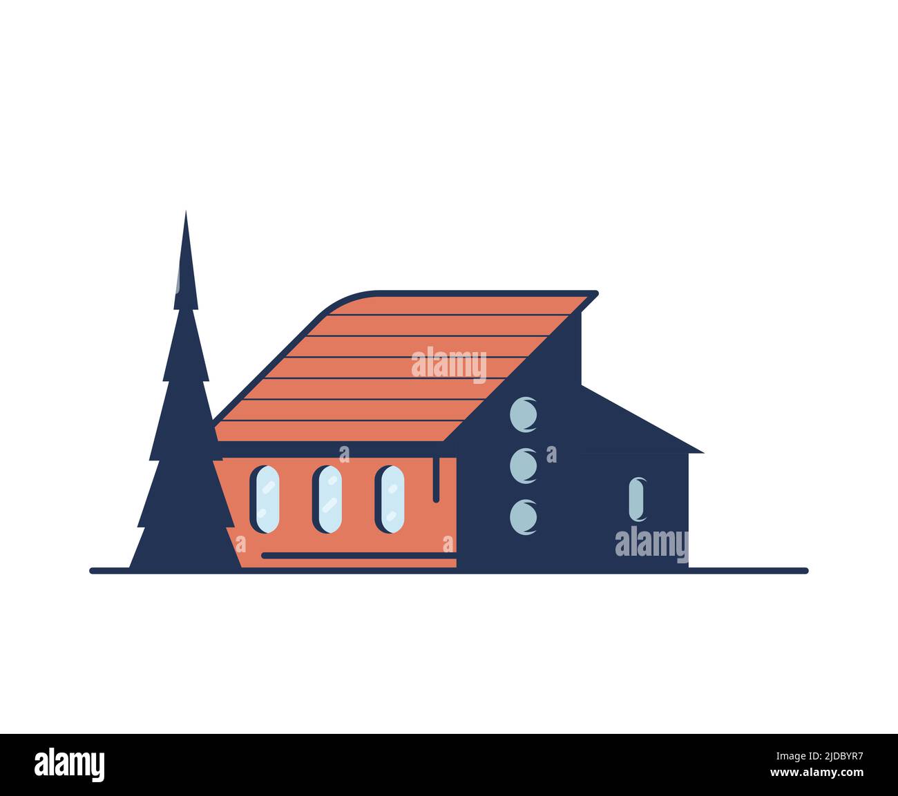 Suburban house sign sale Stock Vector Images - Alamy