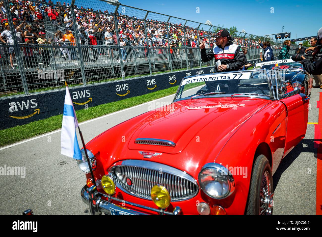 Presentation of alfa romeo racing orlen team hi-res stock photography ...