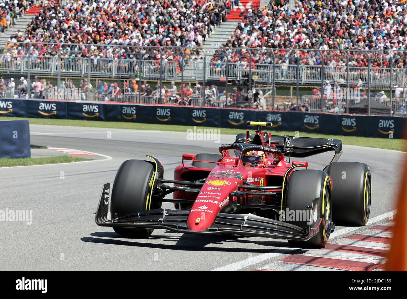 June 19, 2022, Circuit Gilles-Villeneuve, Montreal, FORMULA 1 AWS GRAND PRIX DU CANADA 2022, in ...