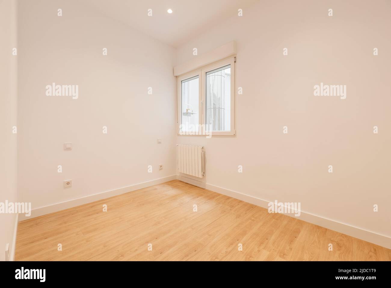 Empty Room With Plain Window