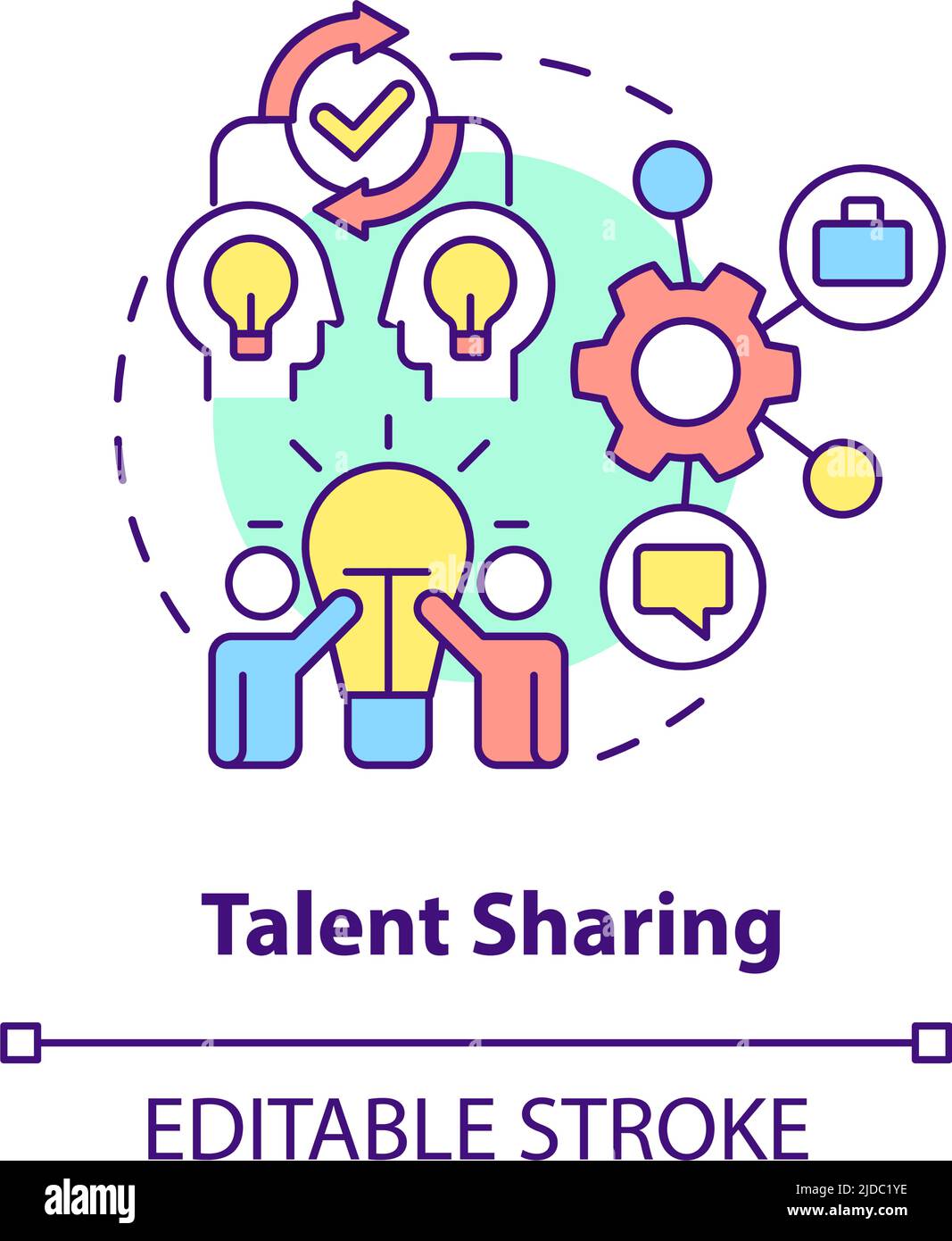 Staff talent acquisition vector employee business hi-res stock ...