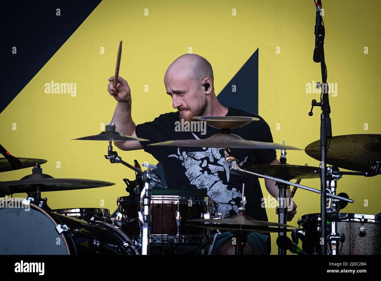 Copenhagen, Denmark. 18th, June 2022. The Ukrainian heavy metal band ...