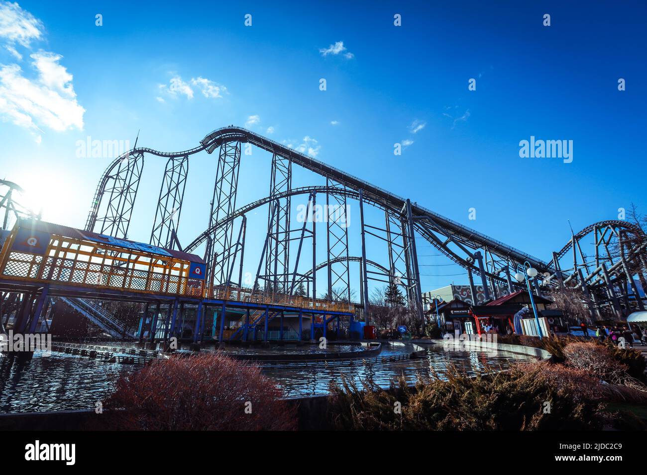 Fuji highland park coaster hi-res stock photography and images - Alamy