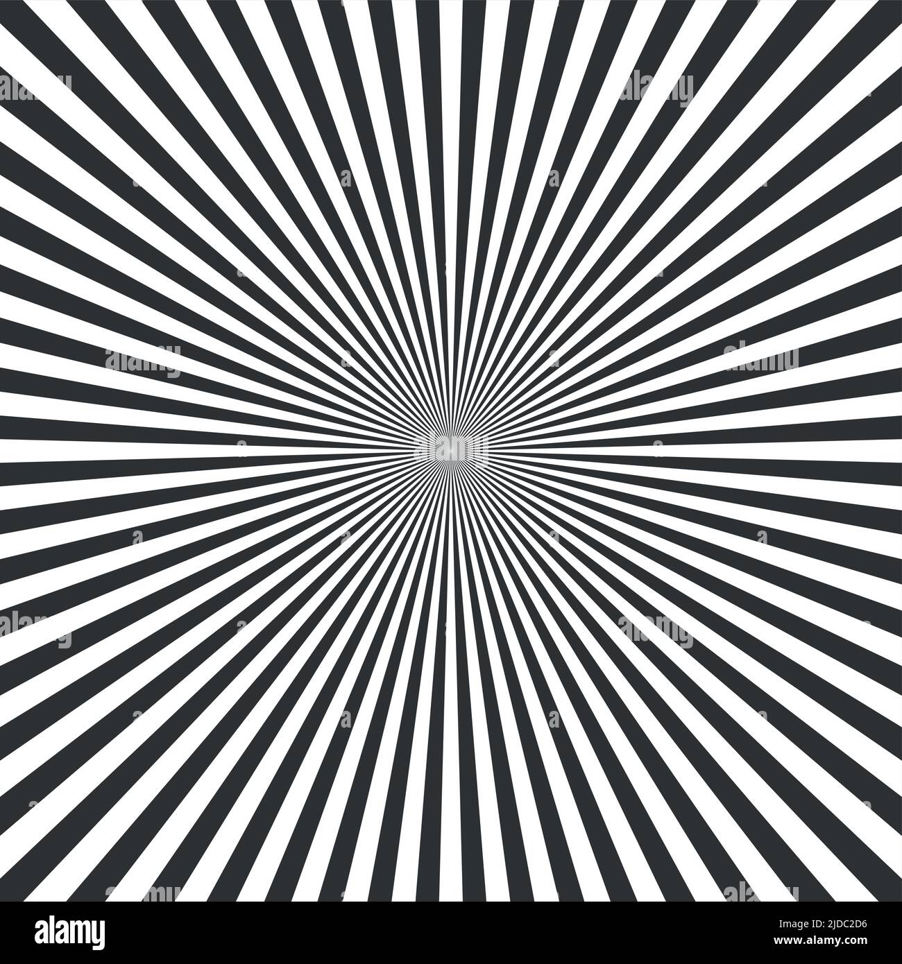 Radial black and white rays, web template texture background - Vector ...