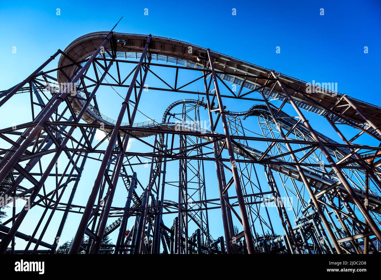 Fuji, Japan - January 08, 2020: The most Exciting and Highest Roller ...