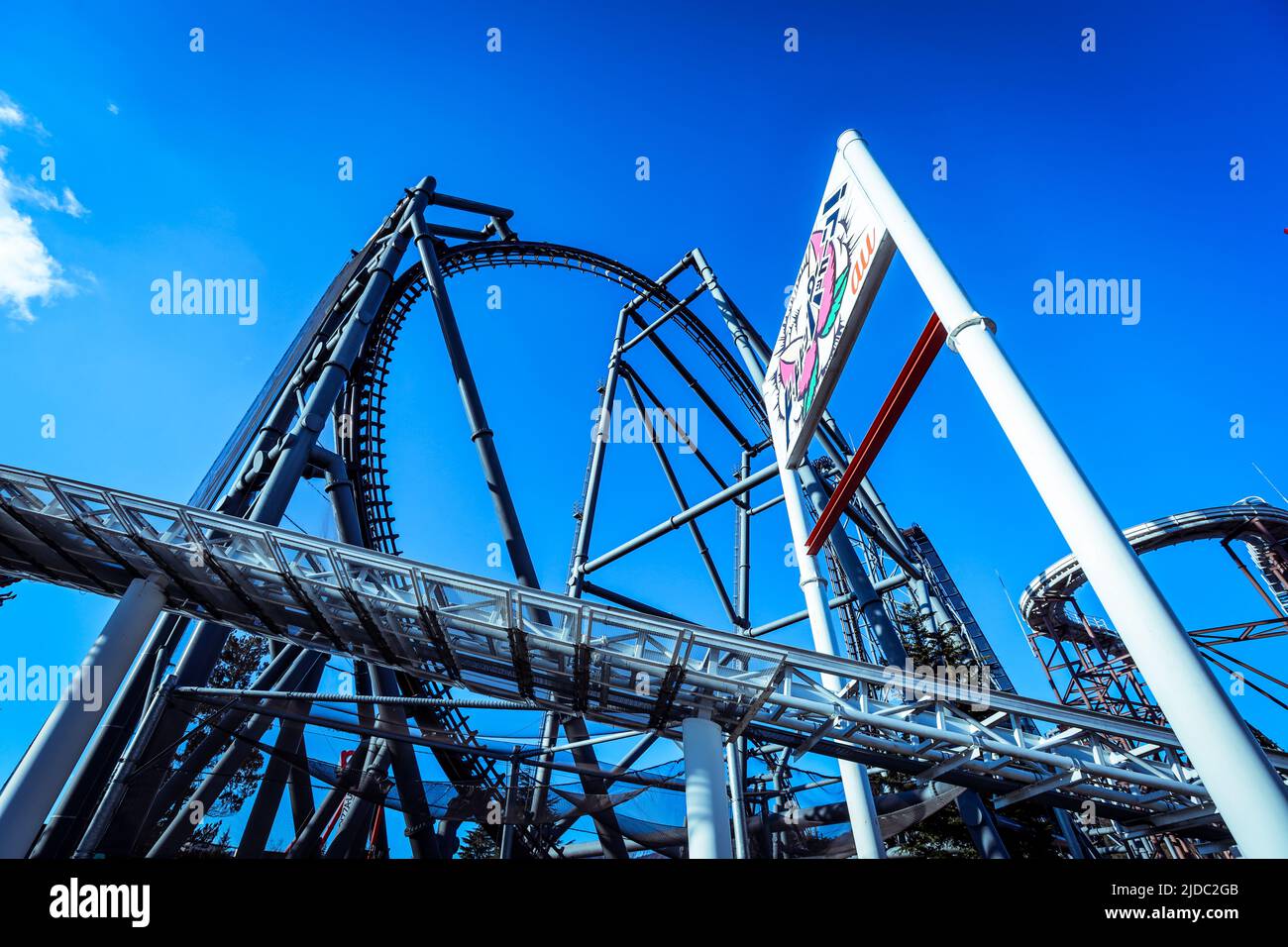 Fuji, Japan - January 08, 2020: The most Exciting and Highest Roller ...