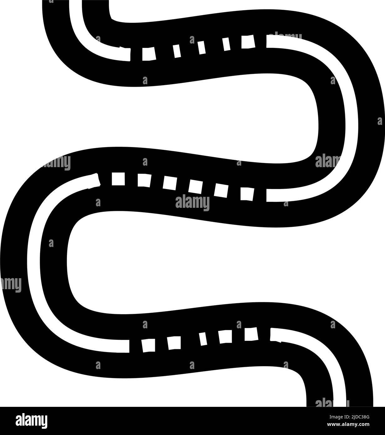 Urban arterial road Black and White Stock Photos & Images - Alamy