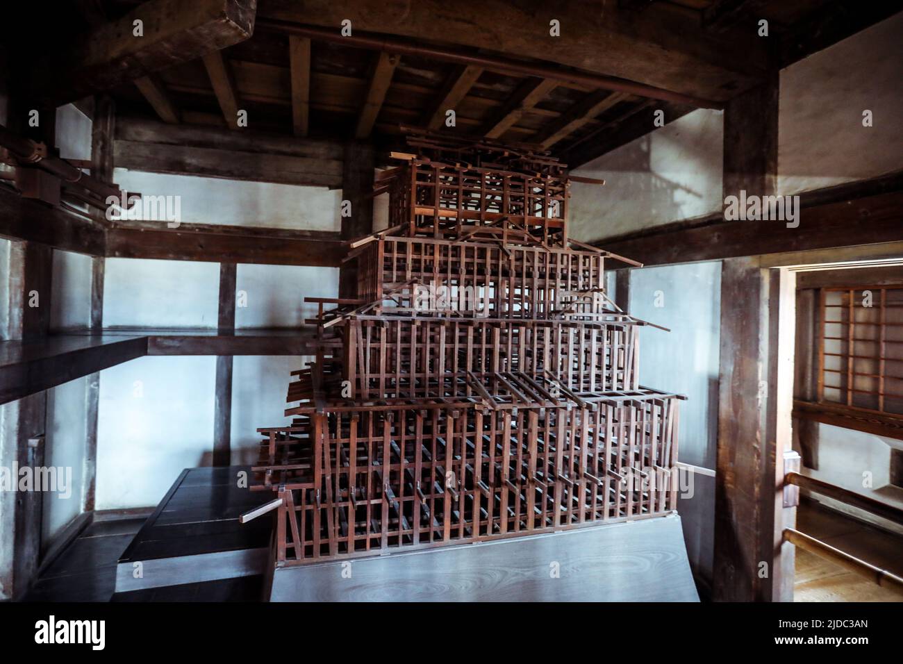 Himeji castle interior hi-res stock photography and images - Alamy
