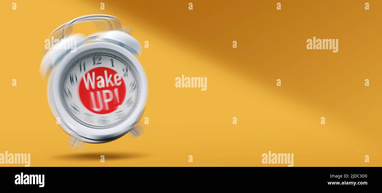 Sleep alarm wake up funny hi-res stock photography and images - Alamy