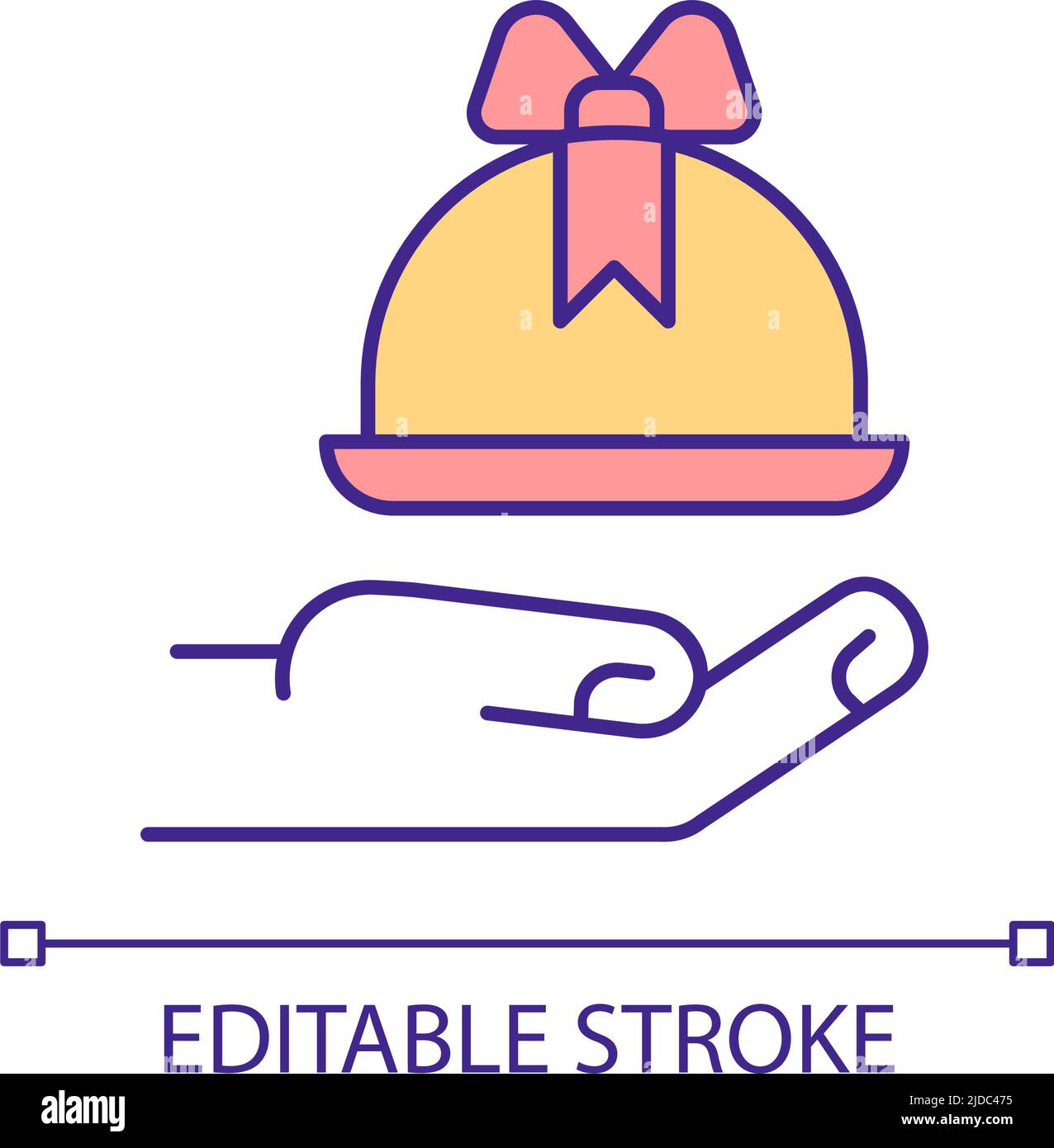 Restaurant dish prepared chef Stock Vector Images - Alamy