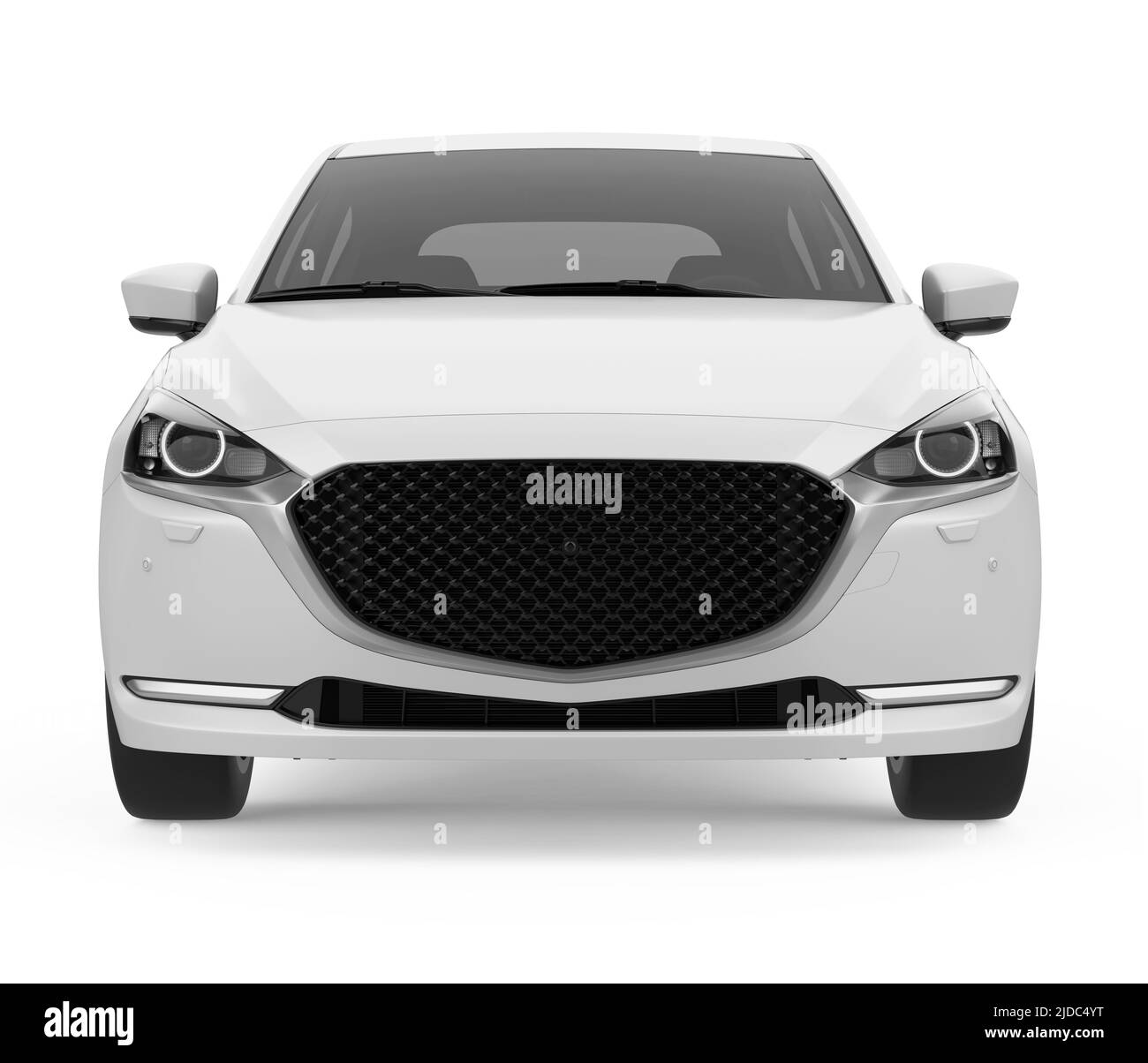 Car Hatchback Isolated Stock Photo - Alamy