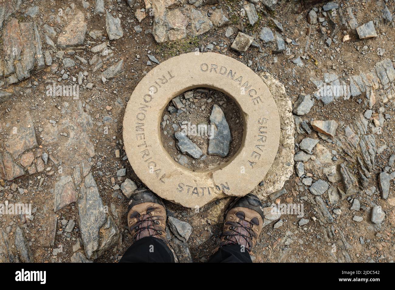 Trig stone hi-res stock photography and images - Alamy