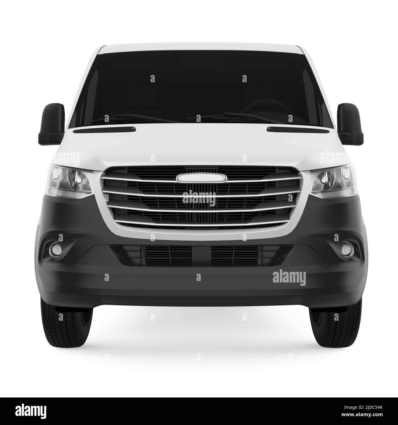 Delivery Van Isolated Stock Photo - Alamy