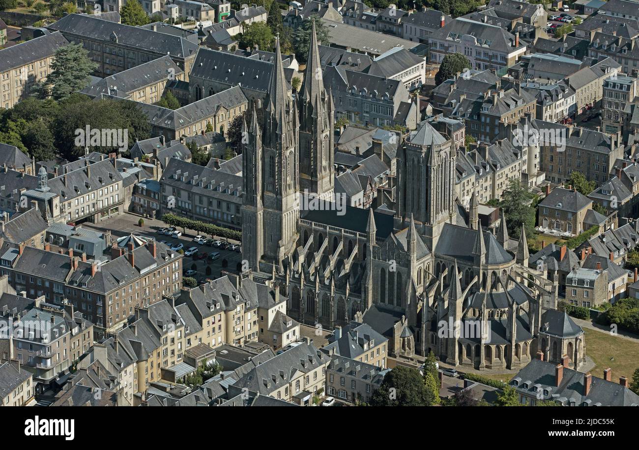 Coutances aerial hi-res stock photography and images - Alamy