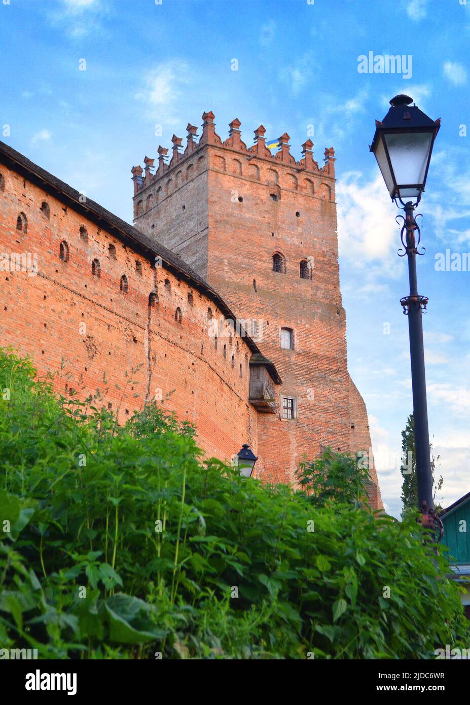 Ancient Castle in Eastern Europe in the Ukrainian city of Lutsk Stock ...