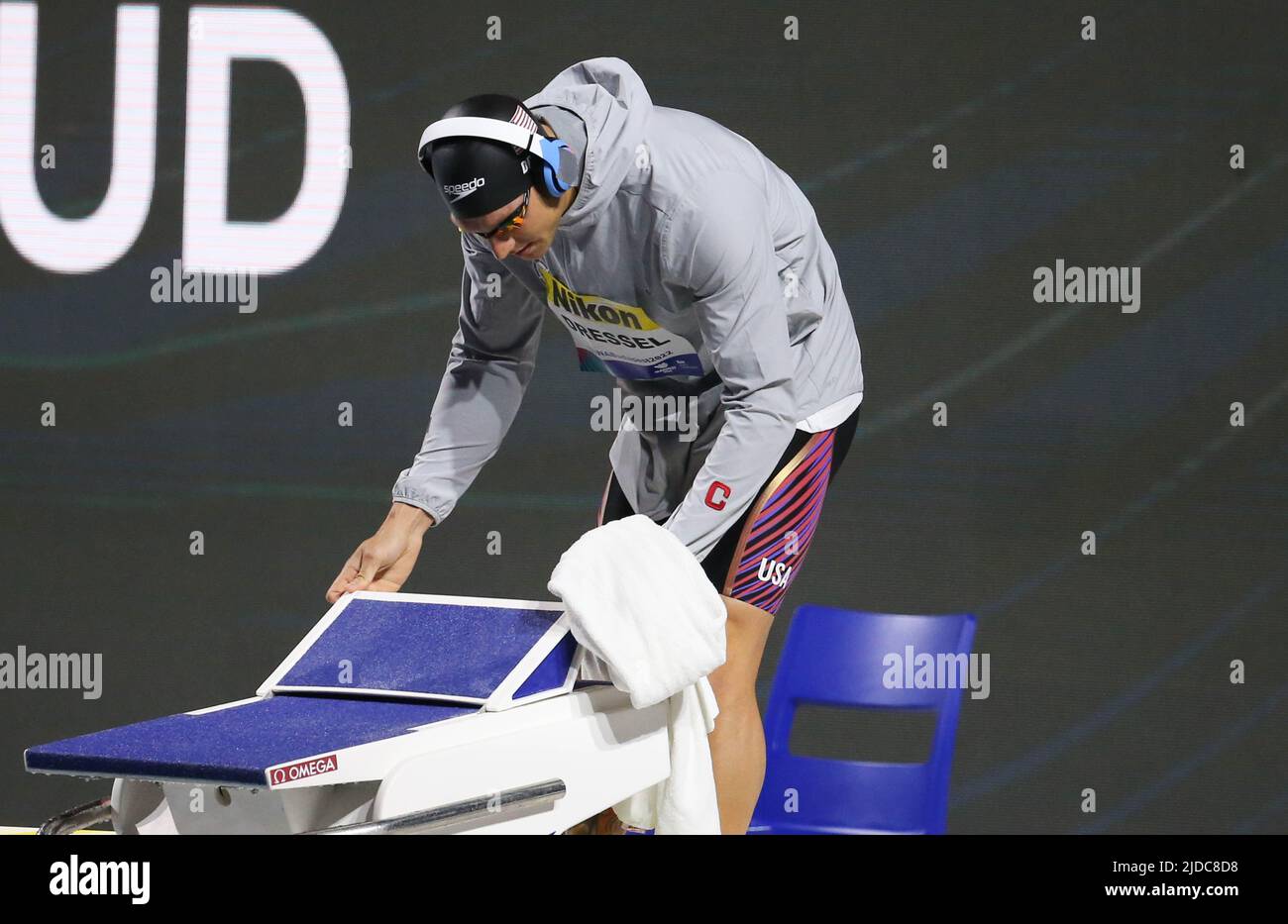 Caeleb dressel medal fina hi-res stock photography and images - Alamy