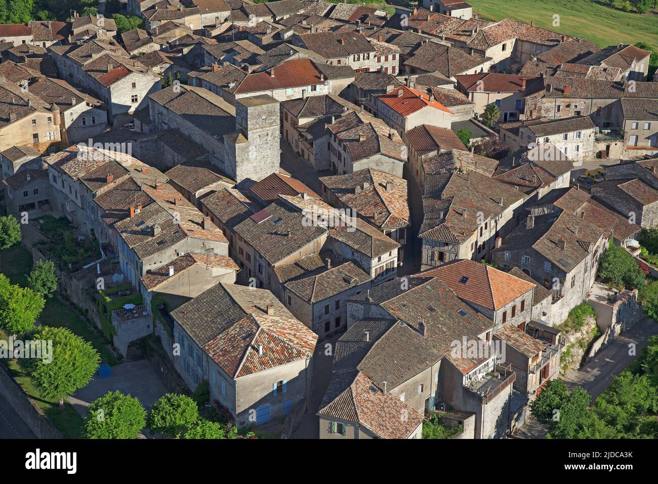 Castelnau de montmiral village hi-res stock photography and images - Alamy