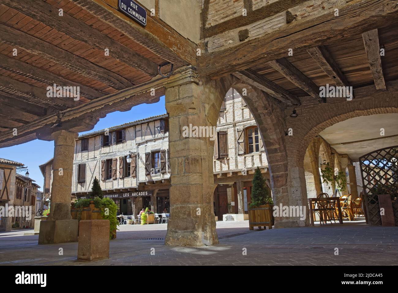 Village de bastide hi-res stock photography and images - Alamy