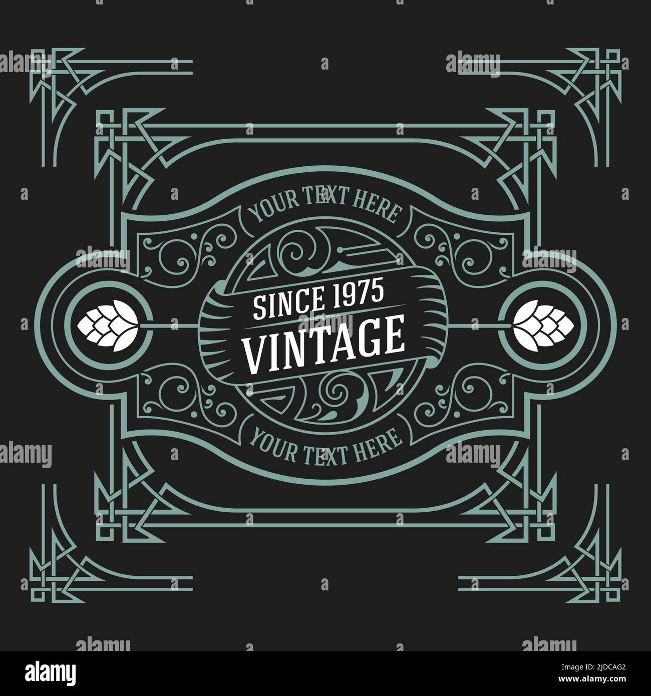 Western card with vintage style Stock Vector Image & Art - Alamy