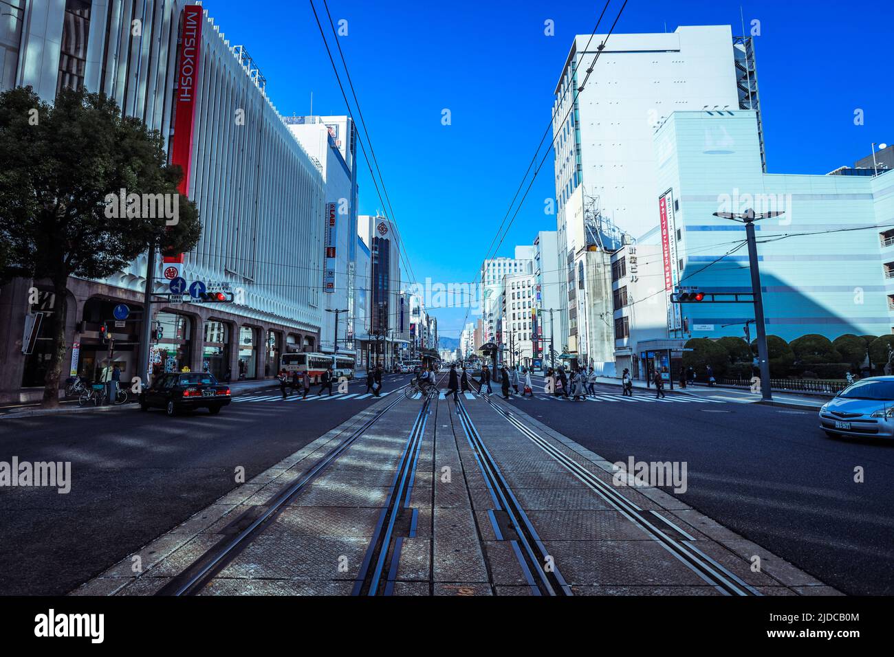 Hiroshima, Japan - January 14, 2020: Panoramic View to the Modern ...
