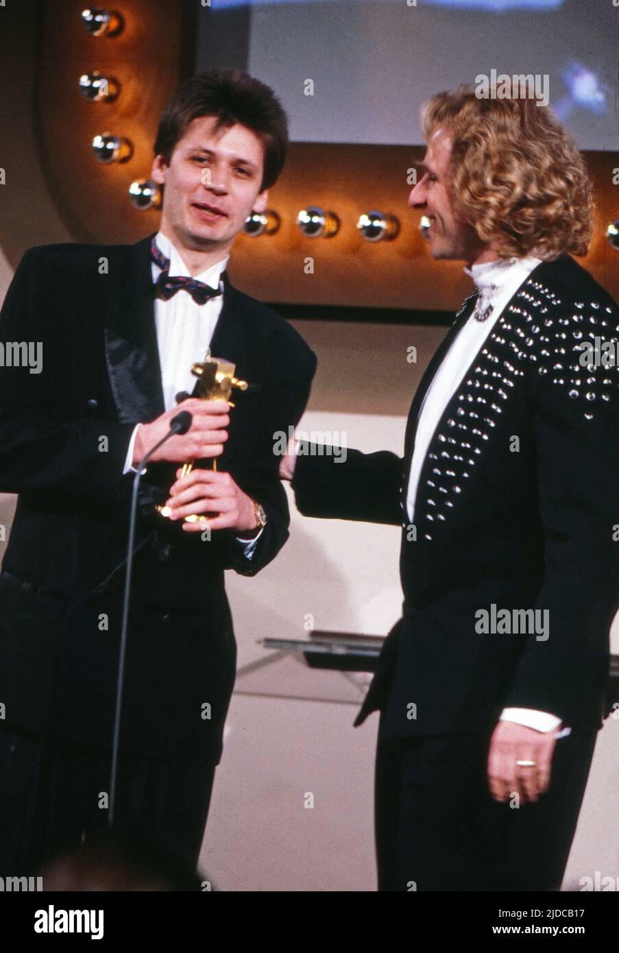 Günther Jauch und Thomas Gottschalk bei der Verleihung der Goldenen ...