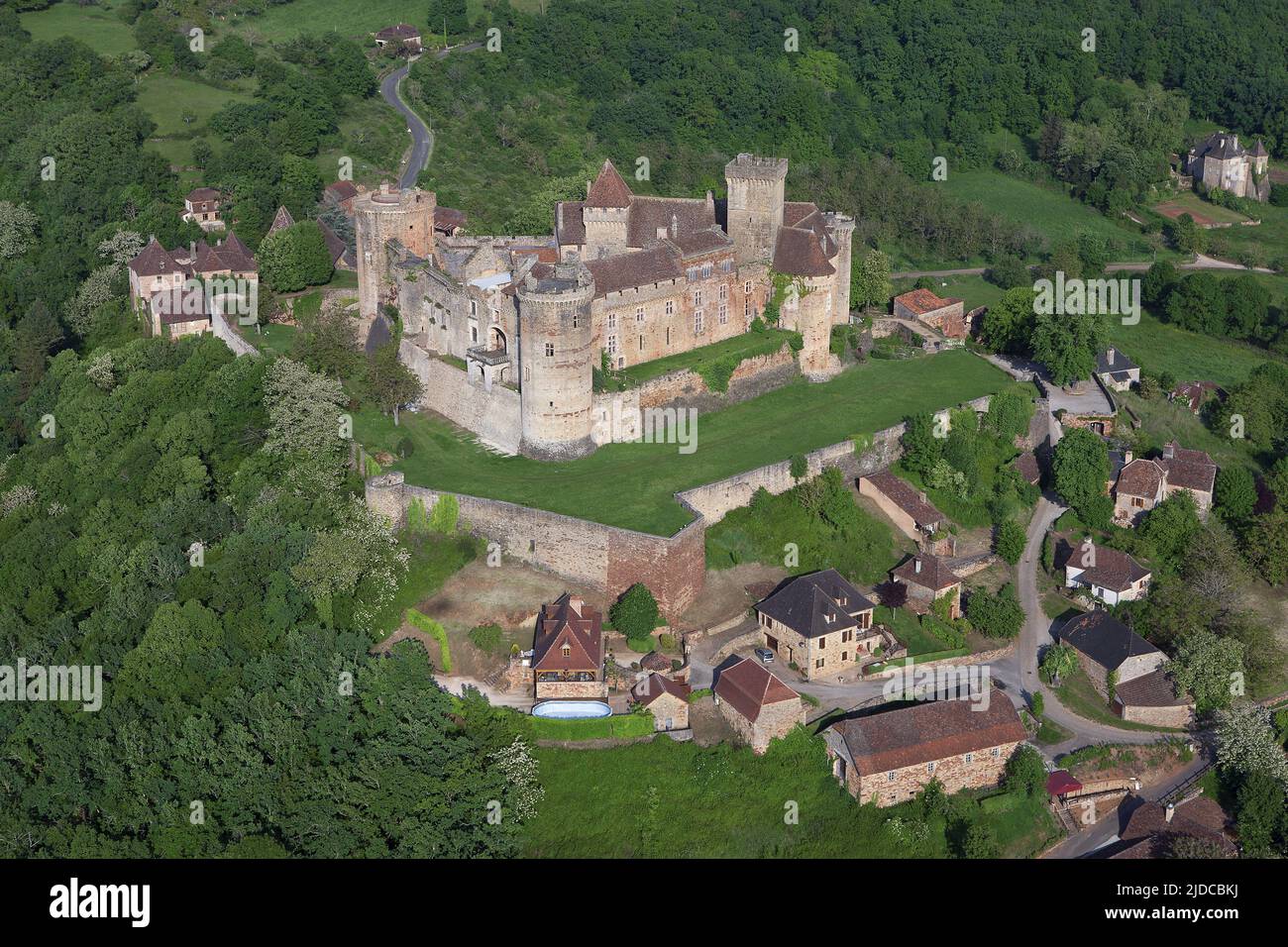 Castelnau castle hi-res stock photography and images - Alamy