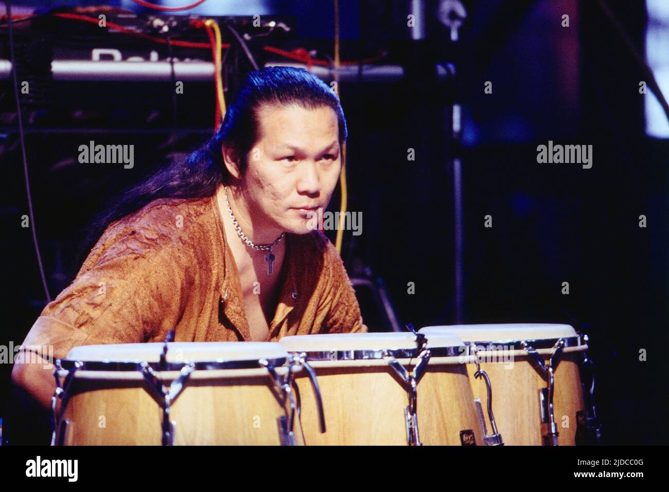 Conga Players Performing