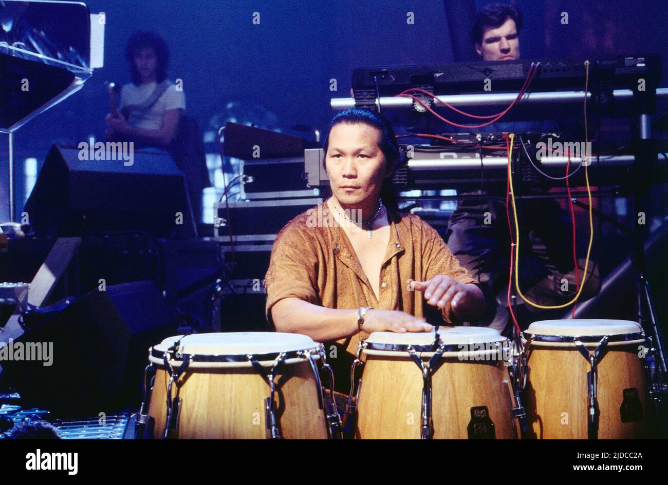 Conga Players Performing