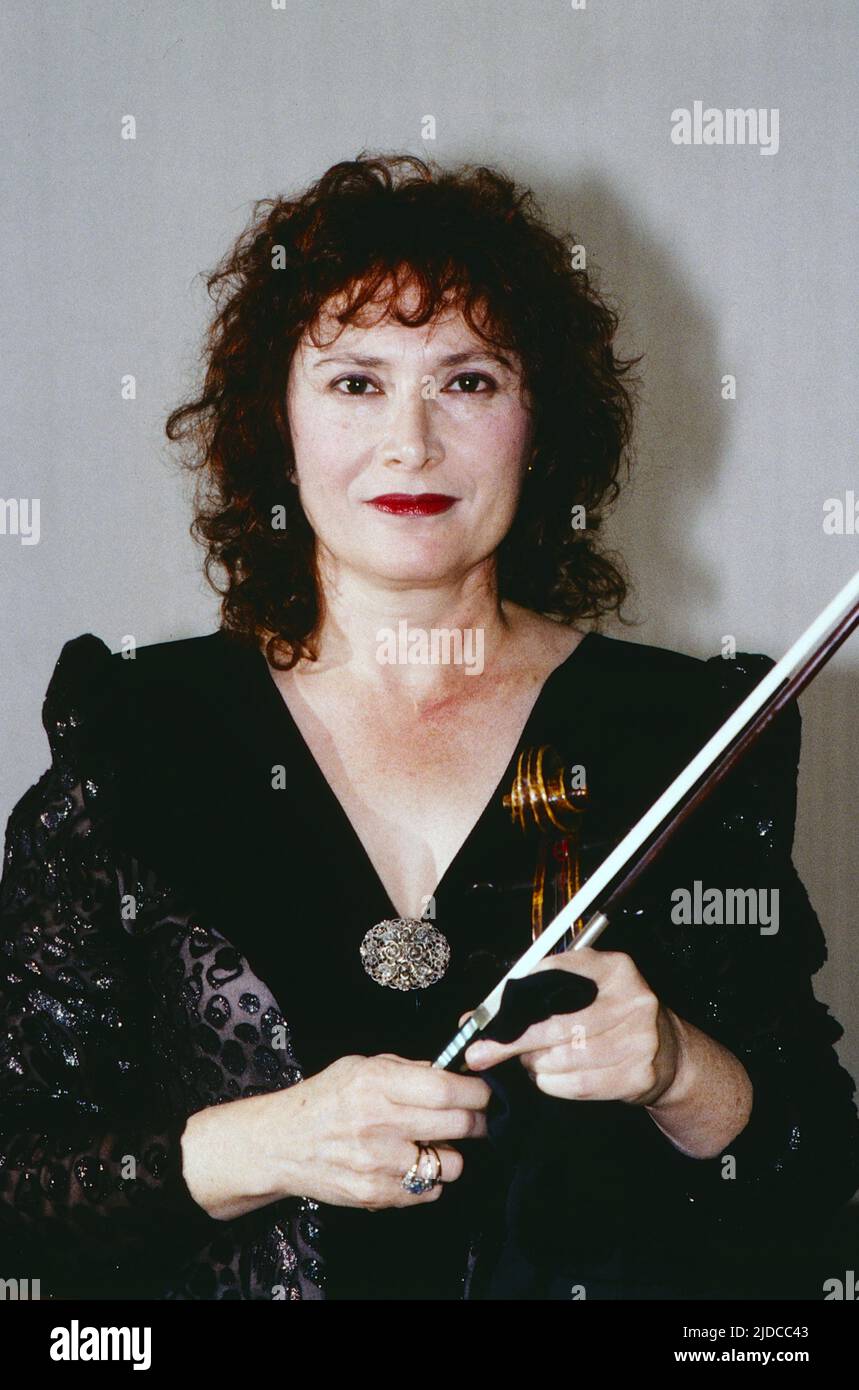 Rivka Golani, israelische Bratschistin, Portrait, Deutschland, 1990 ...