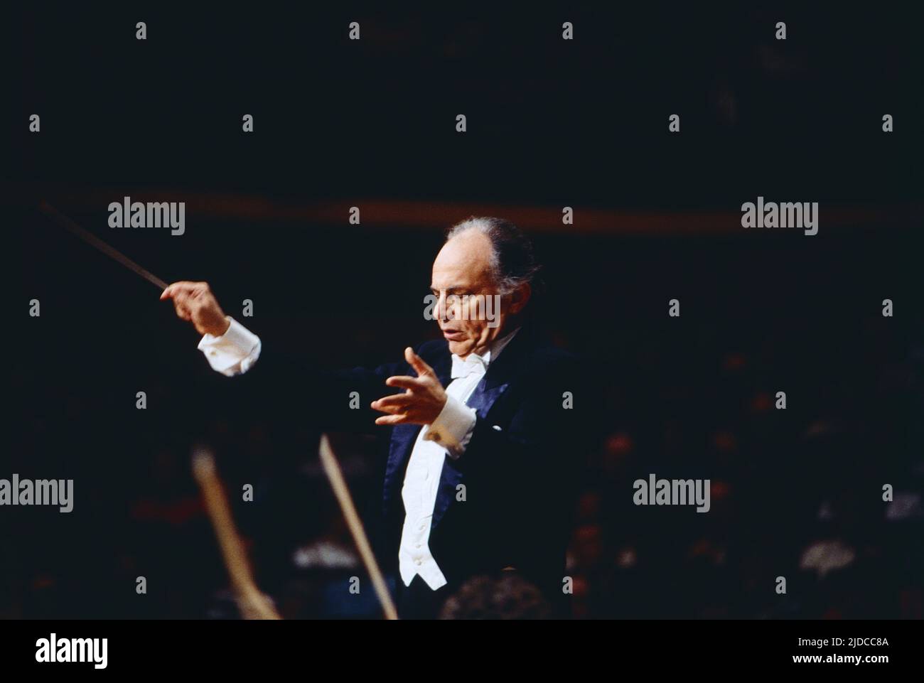 Lorin Maazel, amerikanischer Dirigent, Komponist und Violinist, hier ...