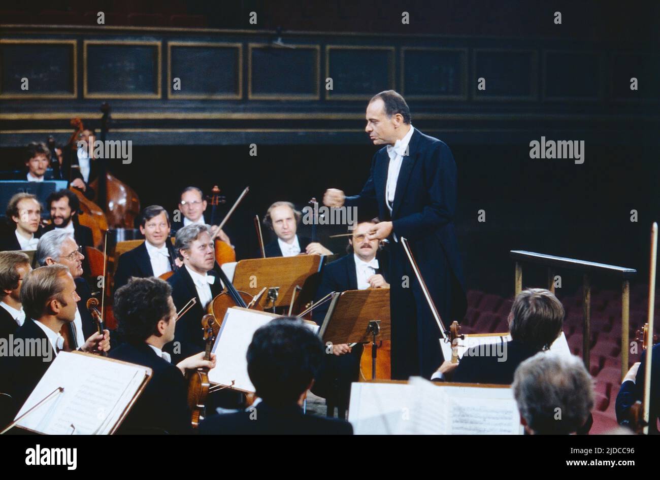 Lorin Maazel, amerikanischer Dirigent, Komponist und Violinist, hier ...