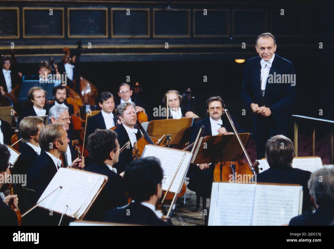 Lorin Maazel, amerikanischer Dirigent, Komponist und Violinist, hier ...