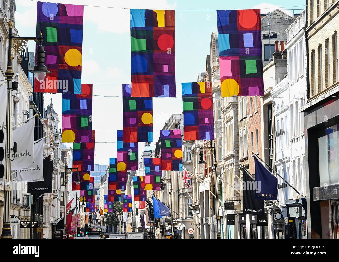 EDITORIAL USE ONLY General views during the unveiling of a specially ...