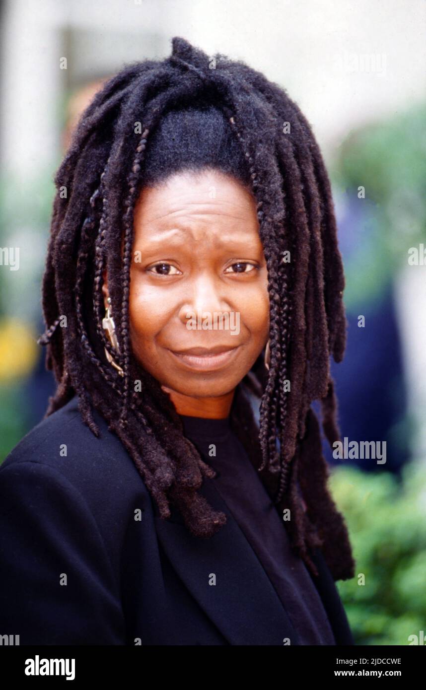 Whoopie Goldberg, amerikanische Schauspielerin, Sängerin und ...