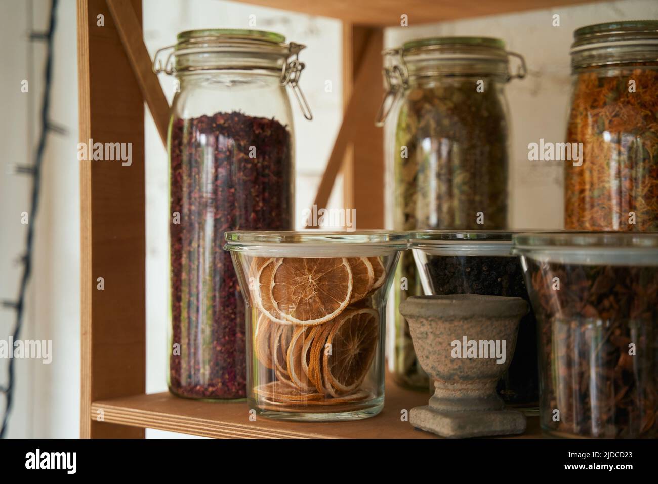 Candied fruit jars hi-res stock photography and images - Alamy