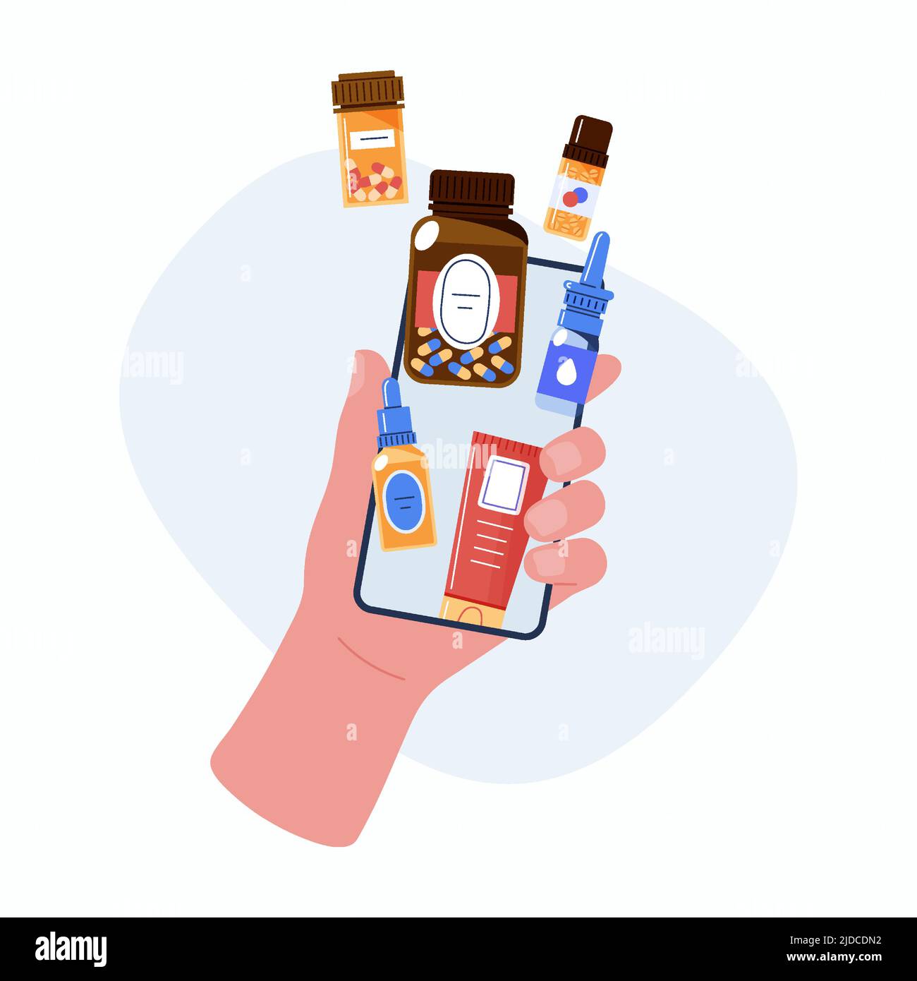 Buying drugs online pills hi-res stock photography and images - Alamy