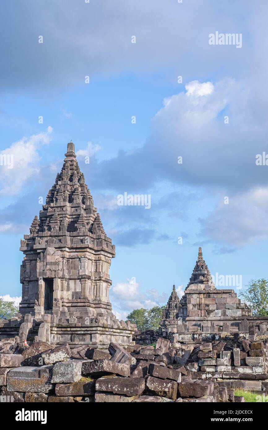 A complex of Prambanan temple is the most of biggest Hindu civilization ...
