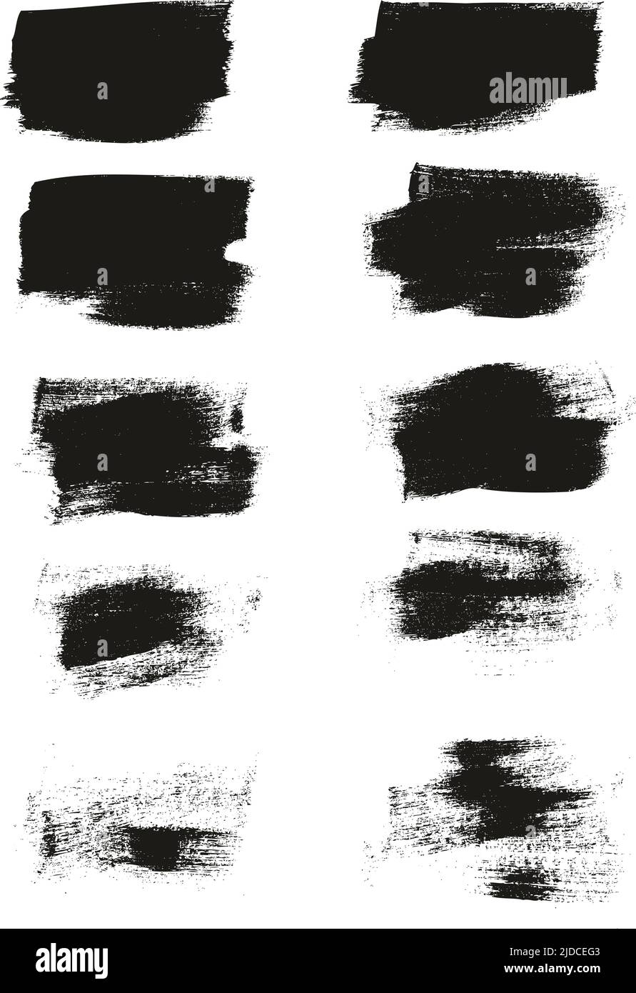 Flat Calligraphy Paint Brush Regular Short Background High Detail ...