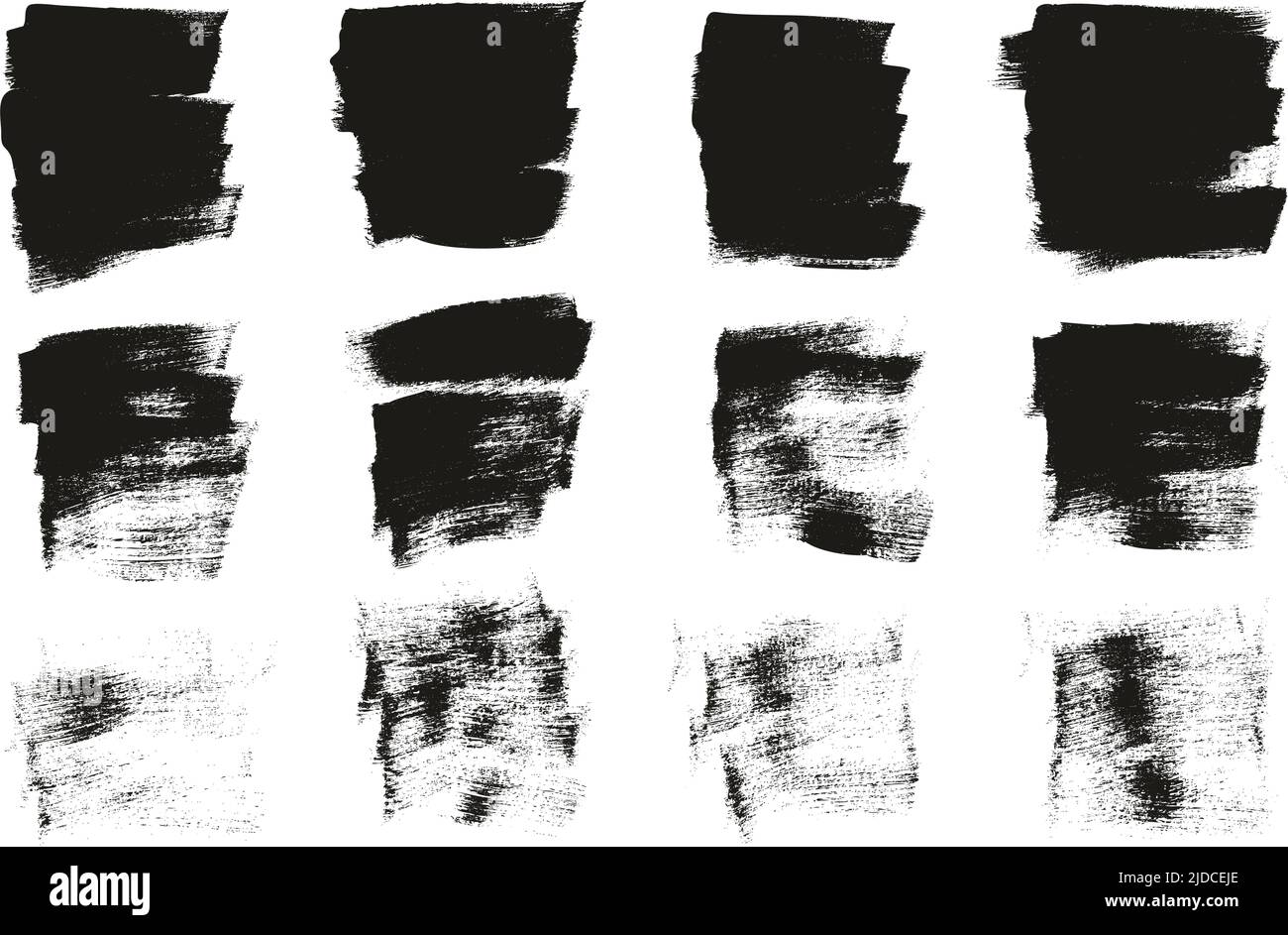 Flat Calligraphy Paint Brush Regular Short Background High Detail ...