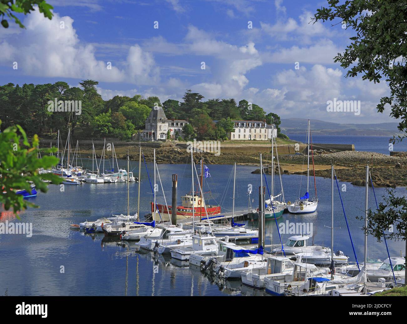 Treboul douarnenez finistere brittany france hi-res stock photography ...