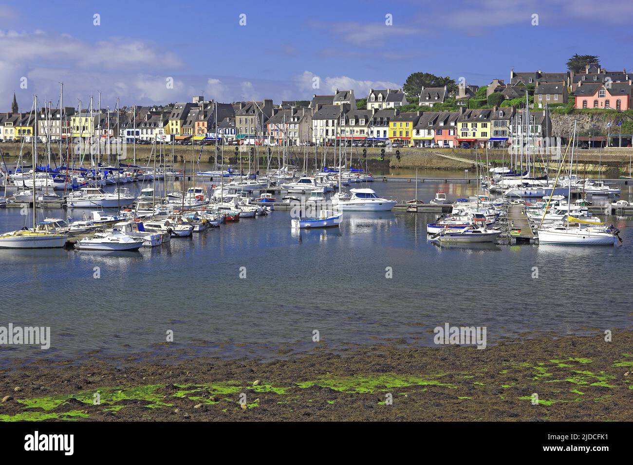 France, Finistère Camaret-sur-Mer, port and seaside resort of the ...