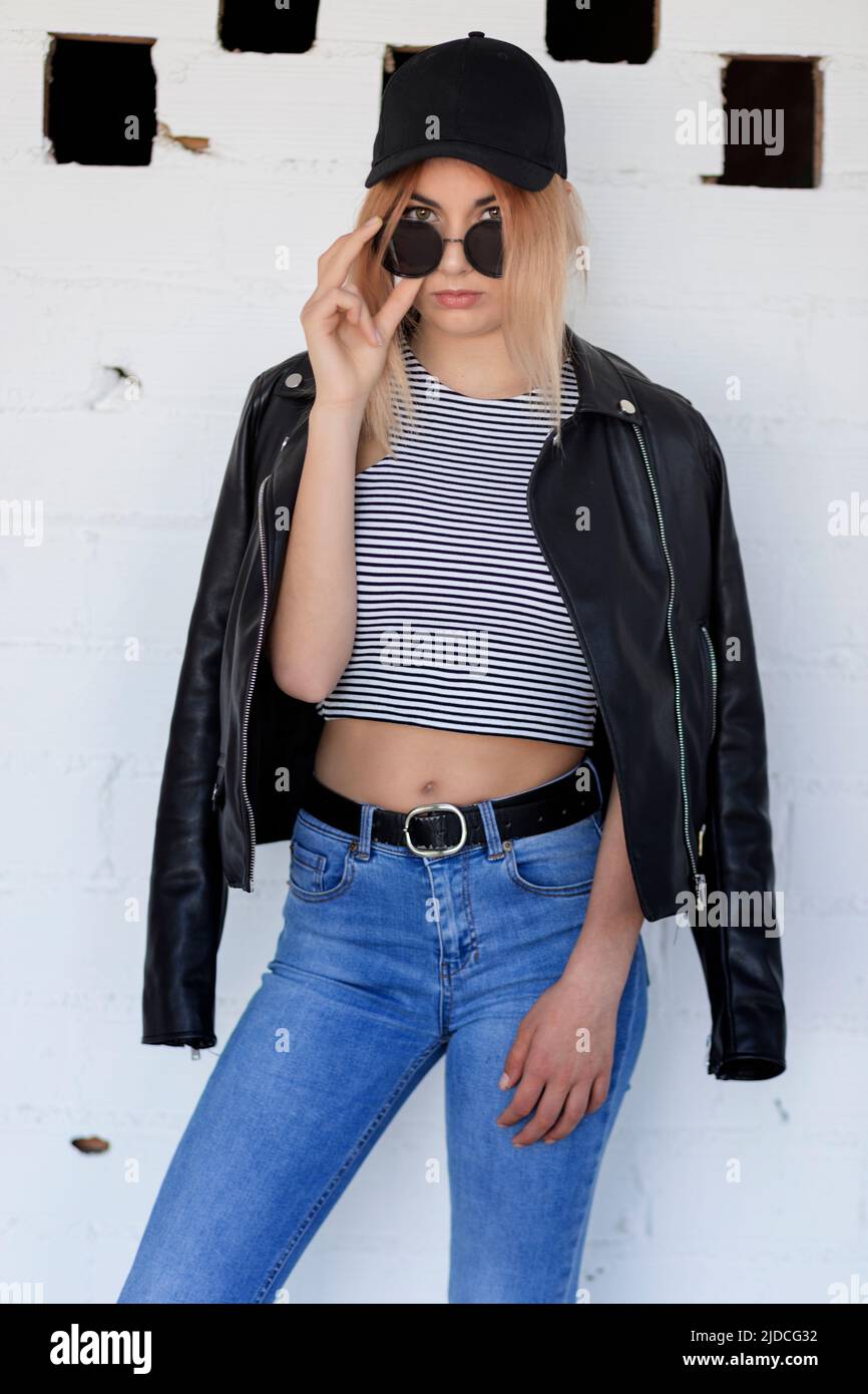 Cap glasses hi-res stock photography and images - Alamy